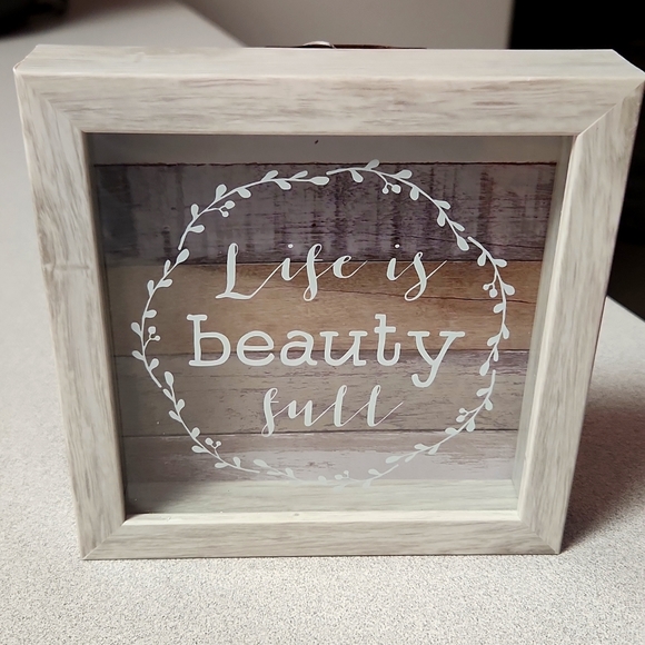 Wall Decor | Life Is Beauty Full Plaque | Poshmark